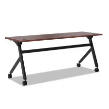 HON Multipurpose Table Flip Base Table, 72w x 24d x 29 3/8h, Chestnut ...
