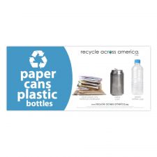Recycle Across America Paper, Cans And Plastic Standardized Recycling ...