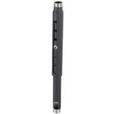 Chief 3-5' Adjustable Extension Column - Black | OfficeSupply.com