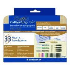 Staedtler Master the Art of Calligraphy Fountain Pen Set, 33 Pieces, (5 ...