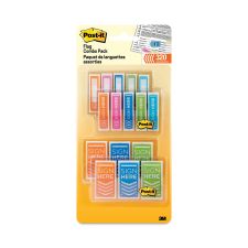 Post-it Flags Combo Pack, 0.5" and 1", Assorted Bright Colors, 320/Pack ...