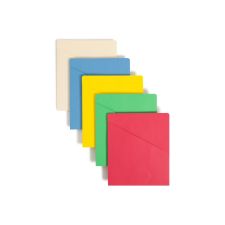 Smead Slash File Jackets Convenience Pack, 9 1/2" x 11 3/4", Assorted ...