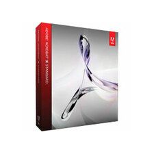 Adobe Acrobat X Standard - Version Upgrade Package - 1 User - Standard ...