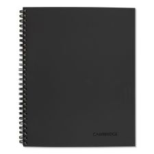 Cambridge Wirebound Guided Business Notebook, QuickNotes List ...