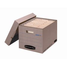 Bankers Box Mystic Storage Boxes With Lift-Off Lids, Letter/Legal Size ...