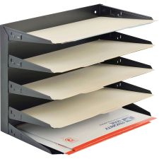 MMF Horizontal Desk File Trays - MMF2645HLBK | OfficeSupply.com