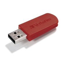 Verbatim 8GB Mini USB Flash Drive - Red | OfficeSupply.com