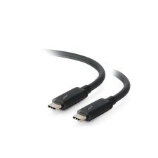 C2G 6ft Thunderbolt 3 Cable - USB C Thunderbolt 3 Cable - 100W Power ...