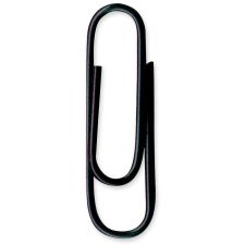 Baumgartens Skid Resistant Paper Clip- Black Jumbo | OfficeSupply.com