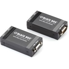 Black Box Async RS232 Extender over CATx - DB9 with Control Signals to ...