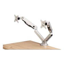 HON Dual Monitor Arm with USB, for 21" Monitors, 360 deg Rotation/Pan ...