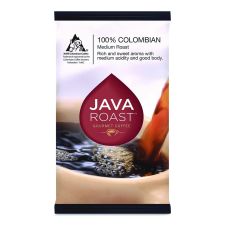 Java Roast Gourmet Coffee Ground Coffee, 100% Columbian, 1.25 oz Packet ...