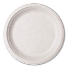 Vegware Nourish Molded Fiber Tableware, , Plate, Sugarcane, 9" dia ...