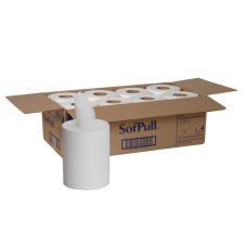 SofPull Premium Jr. Cap. 1-Ply Paper Towels, 275 Per Roll, Pack Of 8 ...