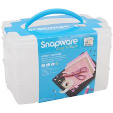 Snapware Snap 'n Stack Craft Organizer Containers | OfficeSupply.com