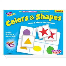 TREND Colors and Shapes Match Me Puzzle Game, Ages 4-7 | OfficeSupply.com