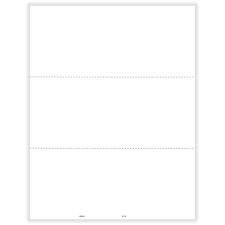 ComplyRight 1099 Tax Forms, Blank Face Perforated without Stub for 1099 ...