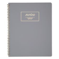 Cambridge Workstyle Notebook, 1 Subject, Wide/Legal Rule, Gray Cover ...