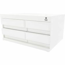 Business Source Multi-Drawer Desktop Organizer - 4 Compartment(s) - 4 ...