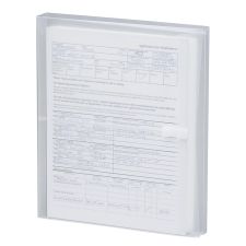Smead Poly Envelopes, Letter Size, Side Opening, Clear, Pack Of 5 ...