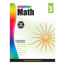 Spectrum Math, Grade 3 - ODFN136629 | OfficeSupply.com