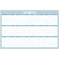 2024-2025 AT-A-GLANCE BADGE Reversible Academic/Regular Year Wall ...