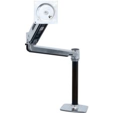 Ergotron Mounting Arm for Flat Panel Display - Polished Aluminum ...