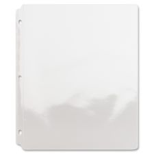 Sparco Top-Loading Vinyl Sheet Protectors | OfficeSupply.com