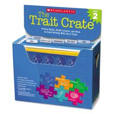 Scholastic Trait Crate, Grade 2, Six Books, Learning Guide, CD, More ...