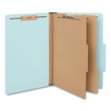 Universal Six-Section Classification Folders, Heavy-Duty Pressboard ...