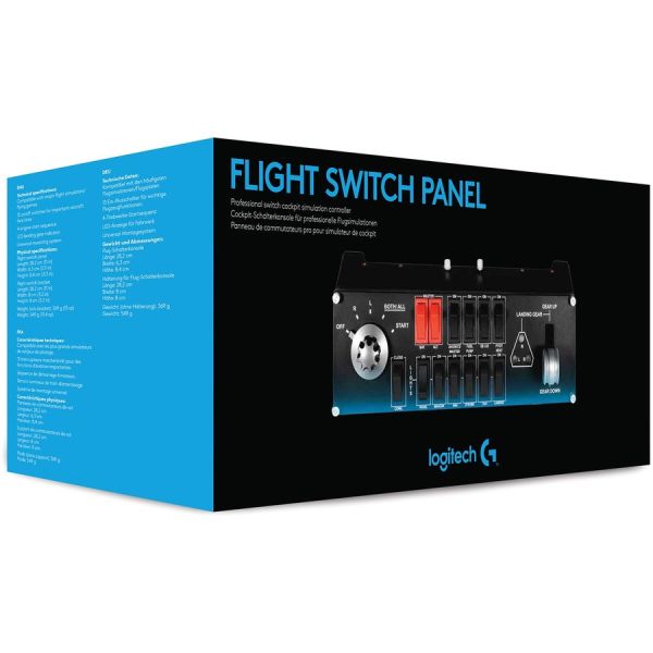 Logitech G Flight Switch Panel Professional Simulation Switch ...