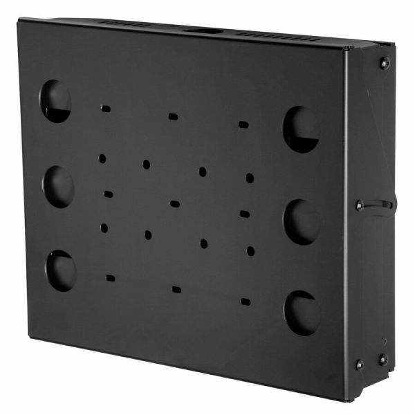 Peerless-AV Flat/Tilt Wall or Ceiling Mount with Media Device Storage ...