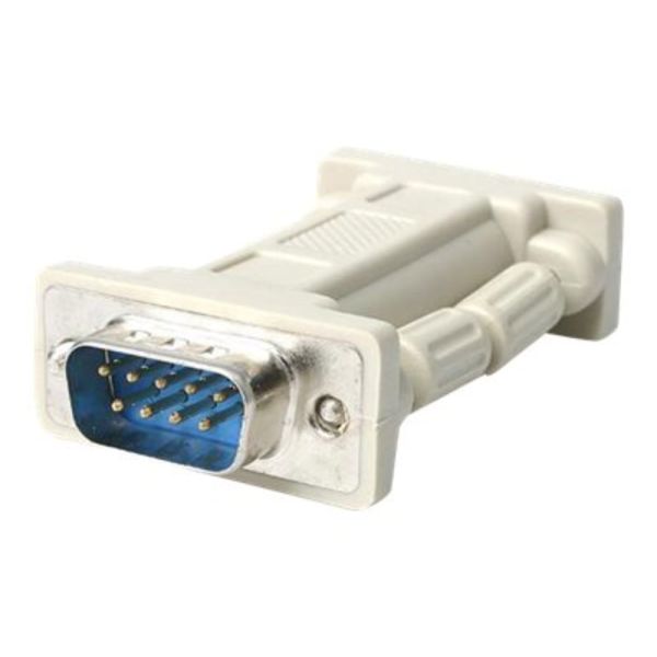 StarTech.com DB9 RS232 Serial Null Modem Adapter - Null modem adapter - DB-9 (M) to DB-9 (F ...