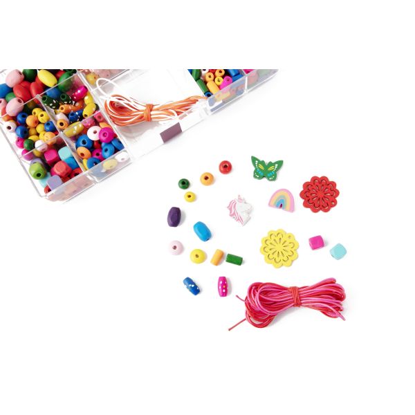 CousinDIY Colorful Wood Bead Set - NOTM703673 | OfficeSupply.com