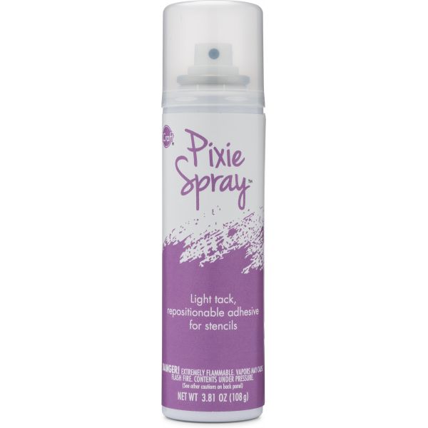 iCraft Removable Pixie Spray For Stencils 3.8oz | OfficeSupply.com