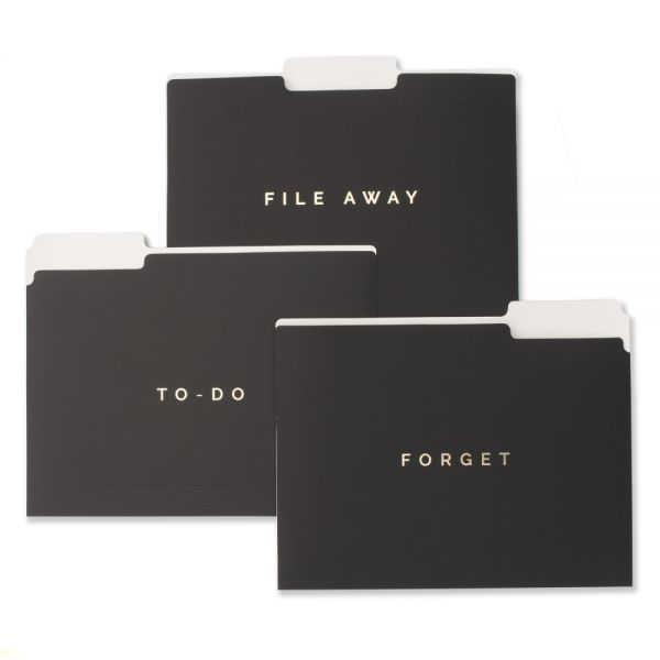 Gartner Studios To-Do Soft-Touch File Folders, Letter Size, 8-3/4" x 11 ...