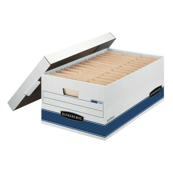 Bankers Box Stor/File FastFold Medium-Duty Storage Boxes, Legal Size ...
