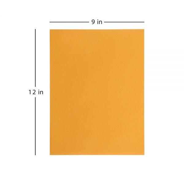 Manila Envelopes, 9" x 12", Clasp Closure, Brown Kraft, Box Of 100 ...