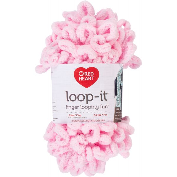 Red Heart Loop-It Yarn - In The Pink | OfficeSupply.com
