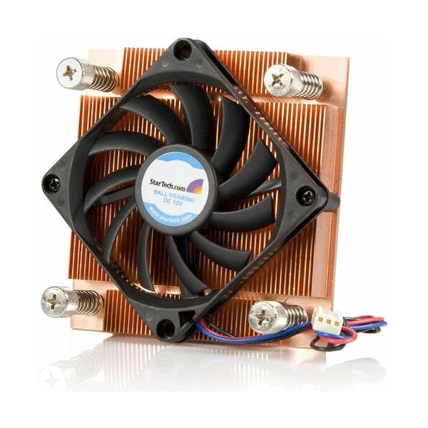 StarTech.com 1U Low Profile 70mm Socket 775 CPU Cooler Fan w/ Heatsink ...