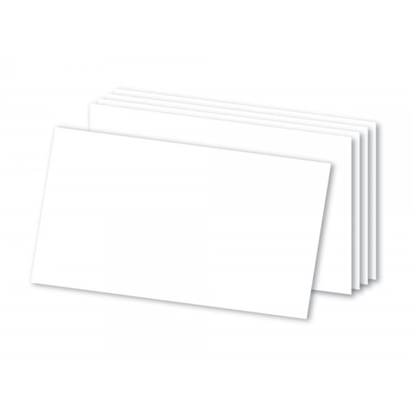 Blank Index Cards 3 X 5 White Pack Of 500 OfficeSupply Blank Index Cards 3 X 5 White Pack Of 500 OfficeSupply