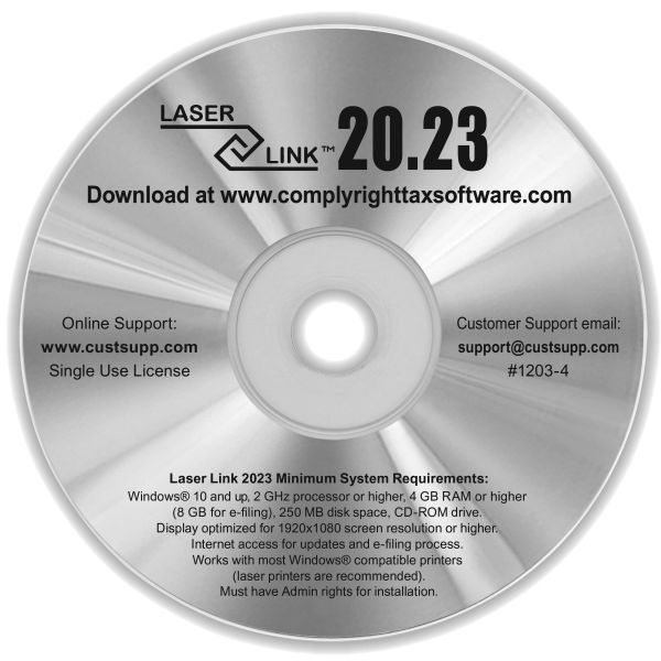 ComplyRight LaserLink Software for Windows | OfficeSupply.com