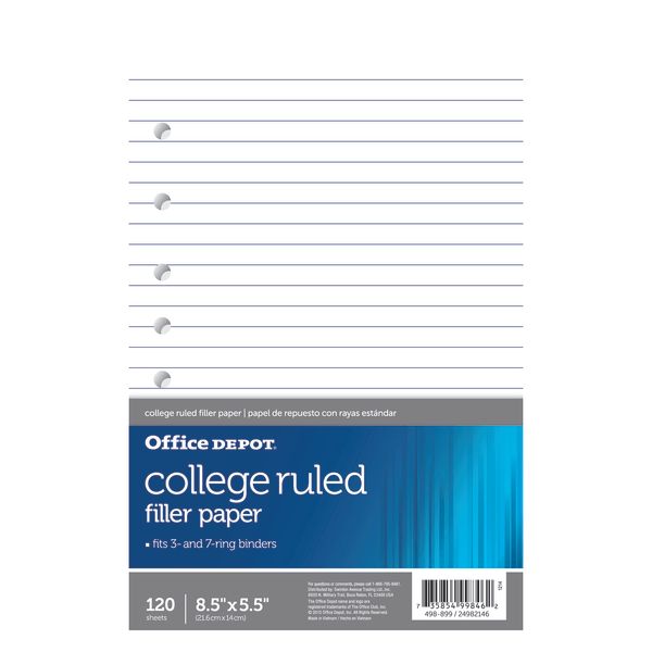 College Ruled Notebook Filler Paper 7 Hole Punched 8 1 2 X 5 1 2 college-ruled-notebook-filler-paper-7-hole-punched-8-1-2-x-5-1-2