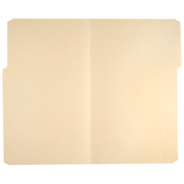 SKILCRAFT File Folders, 1/3 Cut, Legal Size, 30% Recycled, Manila, Pack ...