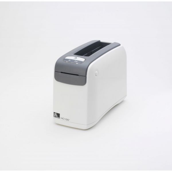 Zebra HC100 Direct Thermal Printer - Monochrome - Desktop - Wristband ...