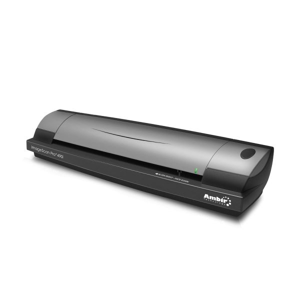 Ambir ImageScan Pro 490i Sheetfed Scanner | OfficeSupply.com