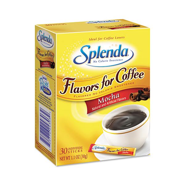 Splenda Mocha Flavors For Coffee Sweetener Stick Packets | OfficeSupply.com