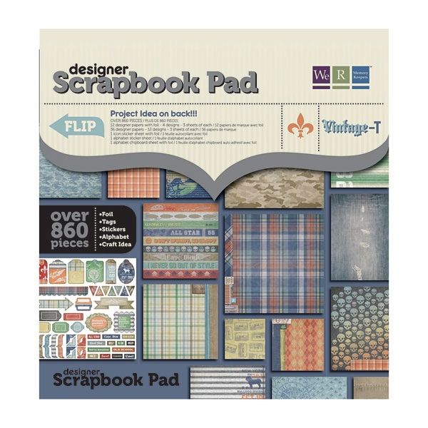 We R Memory Keepers Scrapbook Pad 12"X12" | OfficeSupply.com