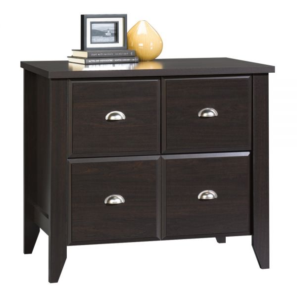 Sauder Shoal Creek 22"D Lateral File Cabinet, Jamocha Wood ...