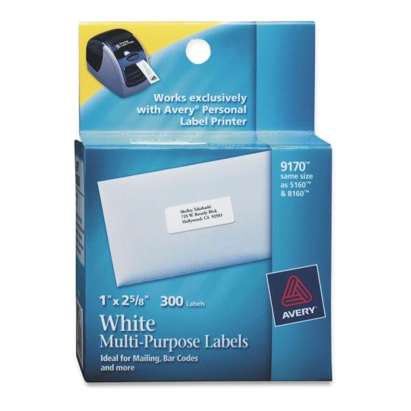 Avery PLP White Multi-purpose Label - AVE9170 | OfficeSupply.com